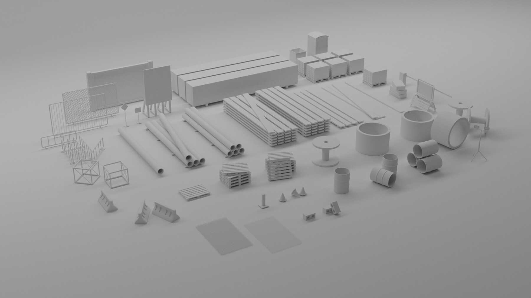 ArtStation - construction set | Game Assets