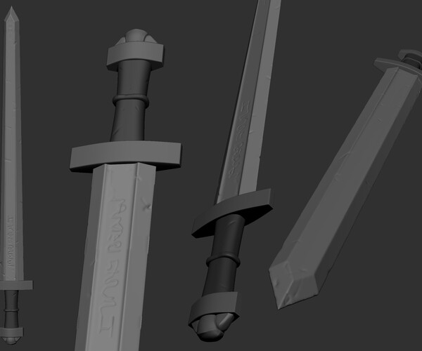 ArtStation - simple sword | Resources