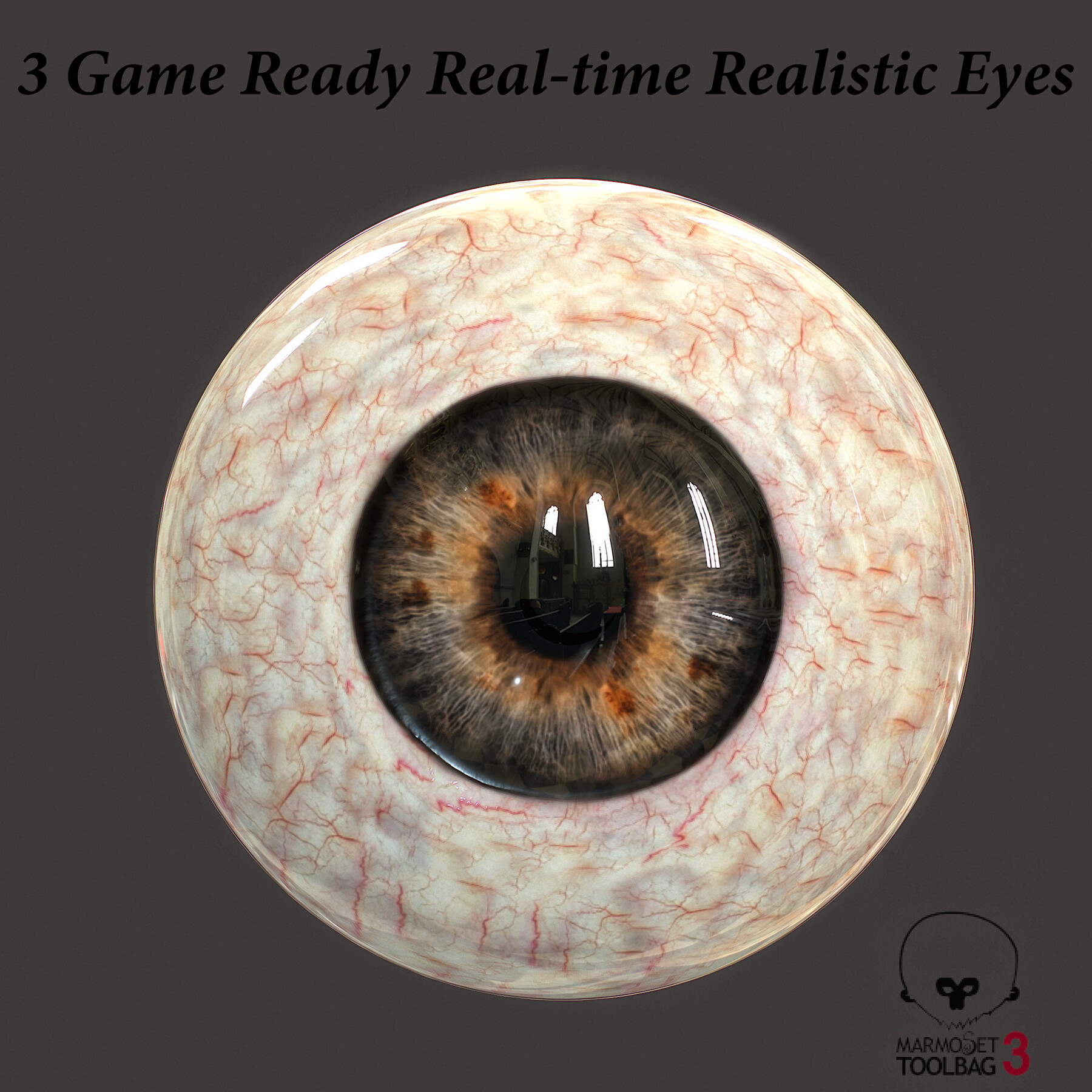 ArtStation - Real-time Realistic Eyes Pack01 | Game Assets