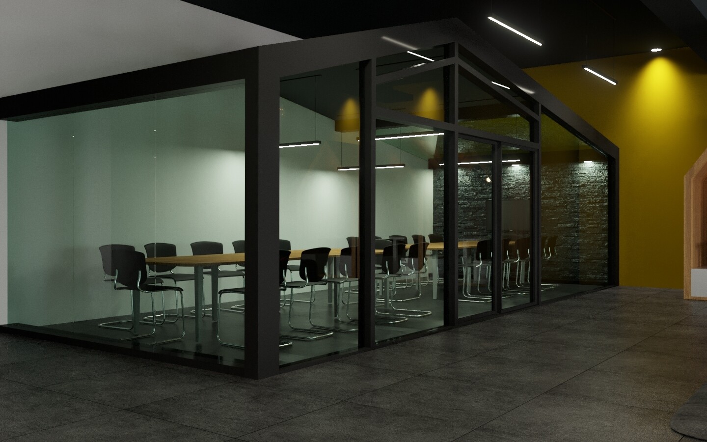 ArtStation - Coworking Workspace Interior Design | Resources