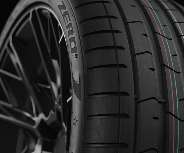 ArtStation - P ZERO™ (PZ4) Pirelli Standard Profile (Real World Details ...