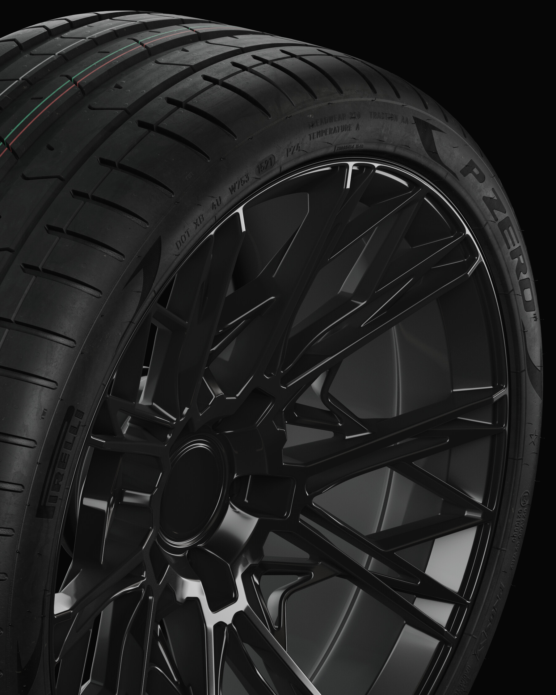 ArtStation - P ZERO™ (PZ4) Pirelli Standard Profile (Real World Details ...