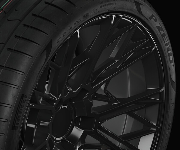 ArtStation - P ZERO™ (PZ4) Pirelli Standard Profile (Real World Details ...