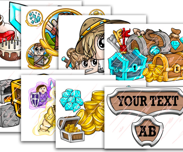 ArtStation - Ultimate Game Project Startup Icon Pack | Game Assets