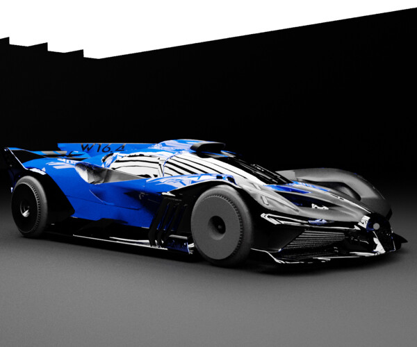 ArtStation - Bugatti Bolide | Game Assets