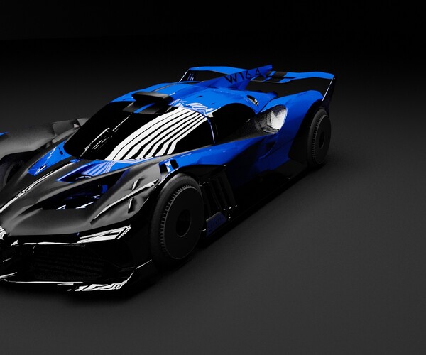 ArtStation - Bugatti Bolide | Game Assets