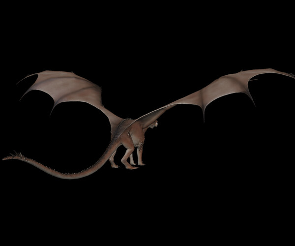 ArtStation - High poly dragon 3D model - high detailed | Game Assets