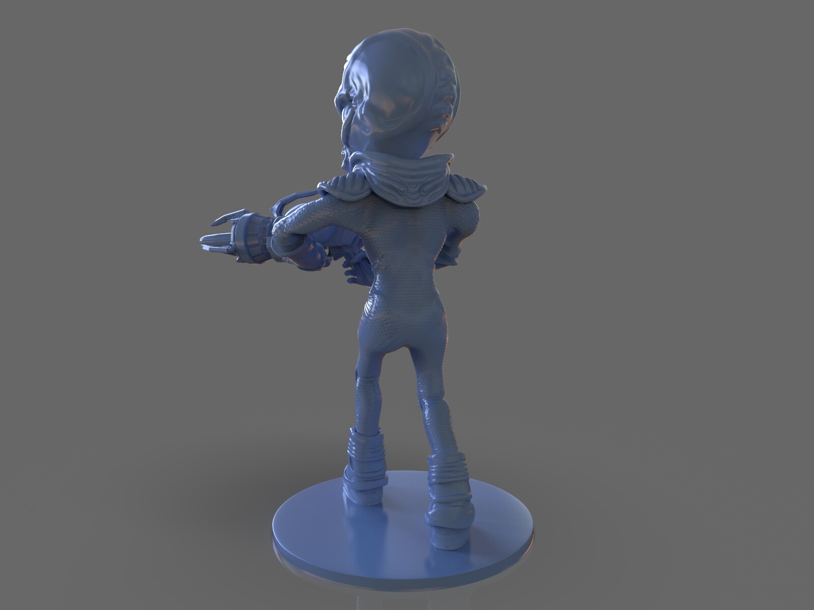 ArtStation - Alien Crypto 137 Sculpture | Resources