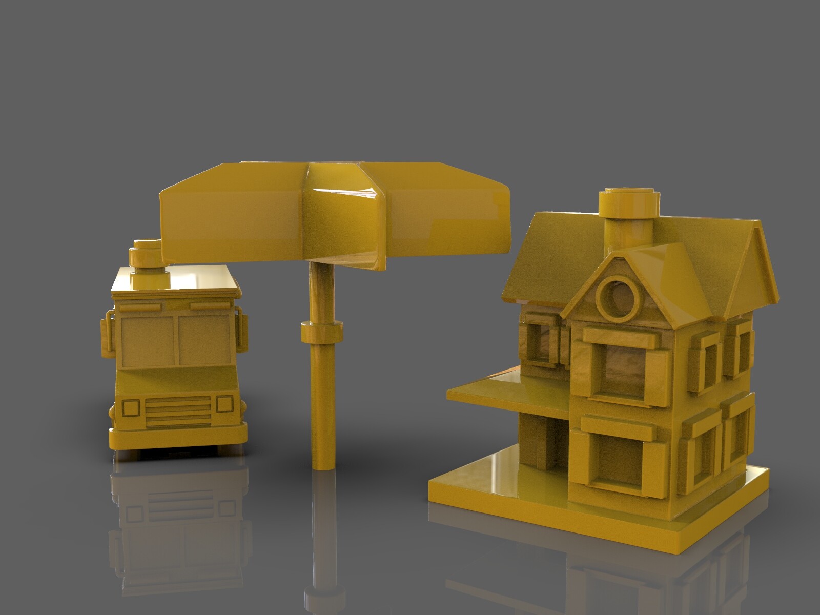 ArtStation - Restaurant Figurines Pack 3D print model | Resources