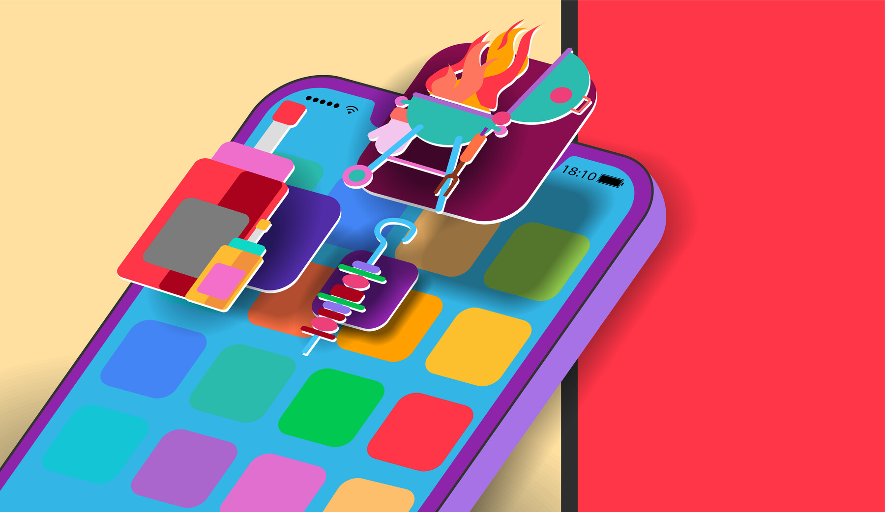 ArtStation - Mobile phone and volume icons | Game Assets