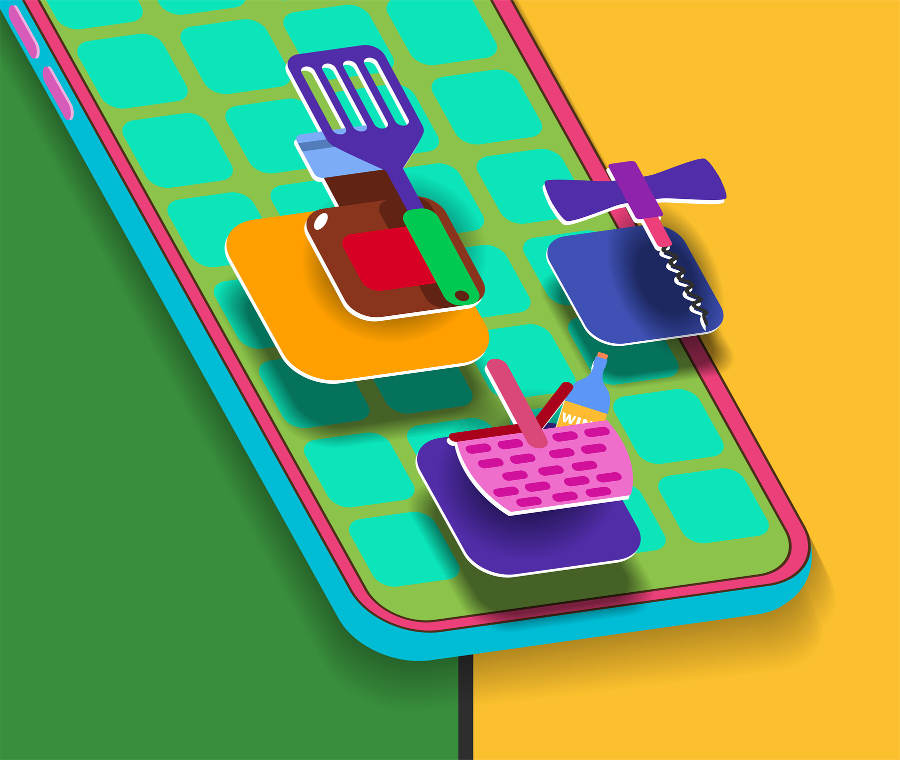 ArtStation - Mobile phone and volume icons | Game Assets