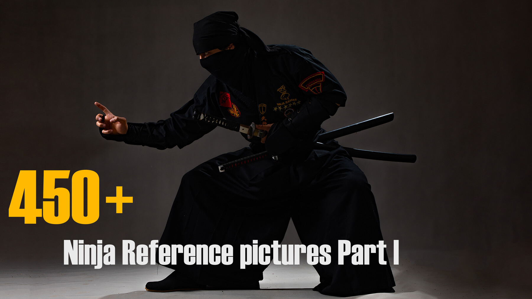 Art Creators Studio - 450+ Ninja Reference pictures Part 1