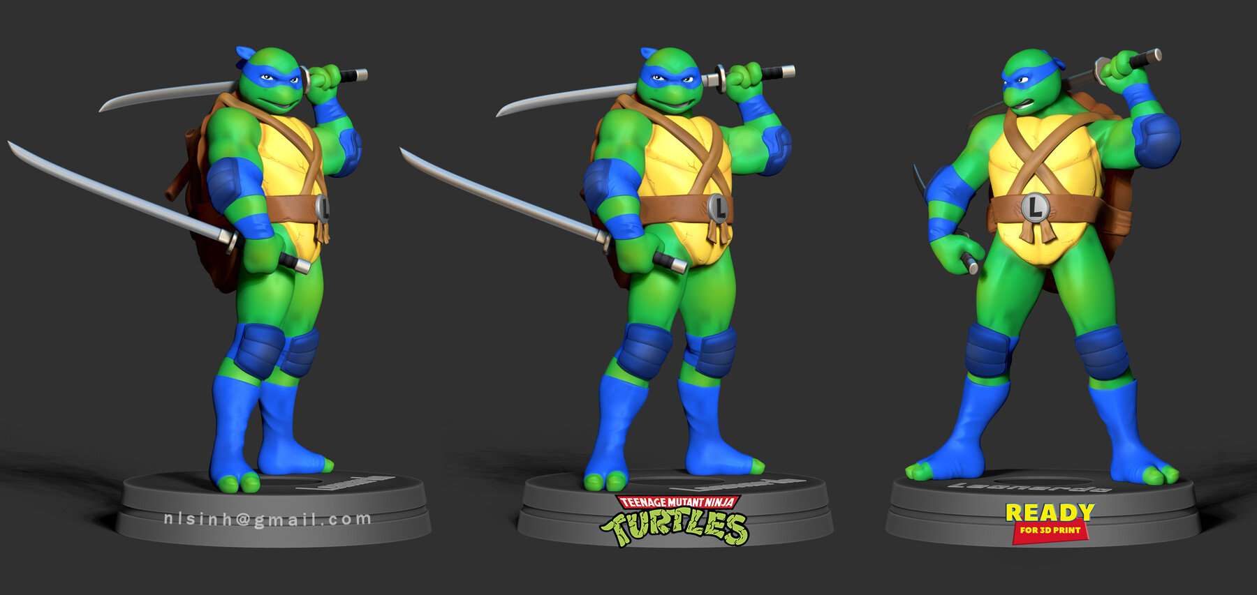 ArtStation - Leonardo - TMNT Fanart | Resources