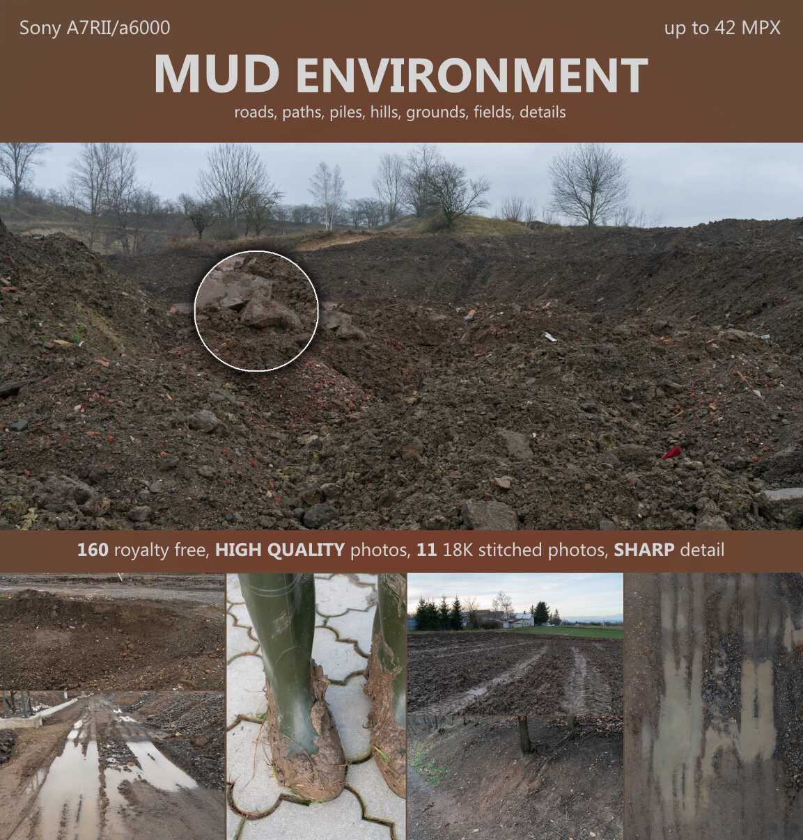 ArtStation - MUD environment - 160HIGH QUALITY photos, up to 18K ...