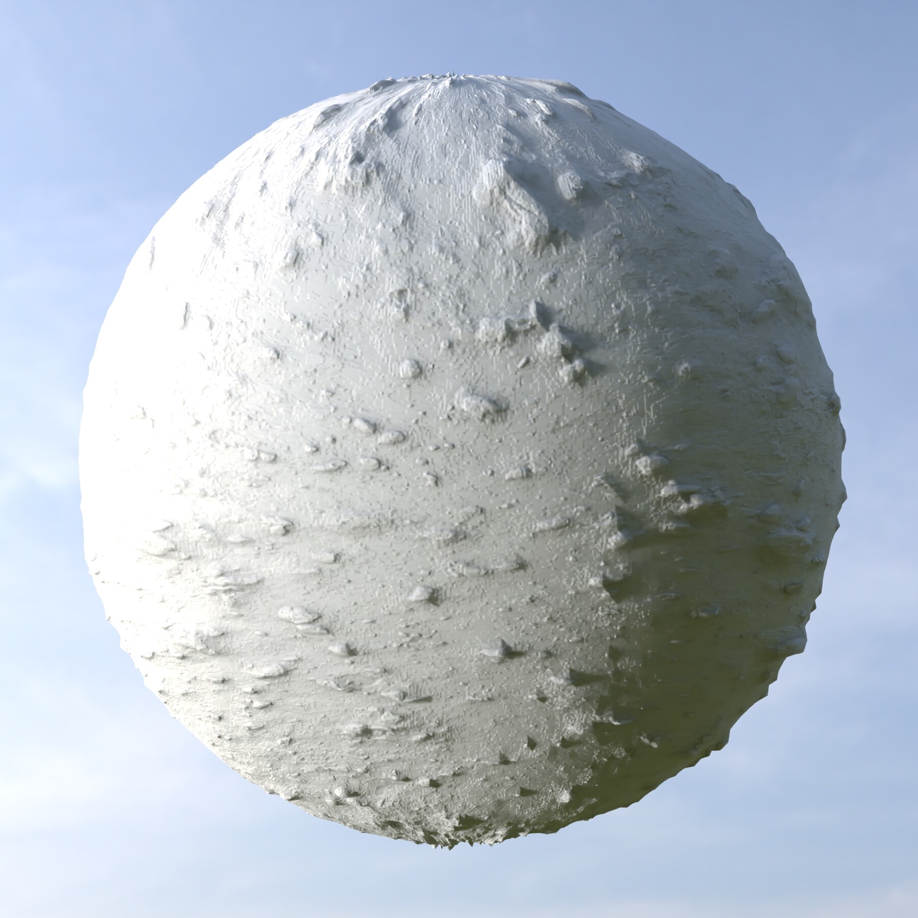 ArtStation - Snow Gravel 1 PBR Material | Game Assets