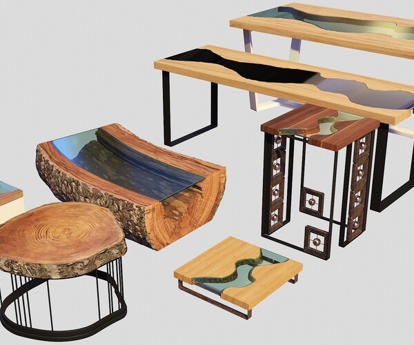 ArtStation - Tables Set | Resources