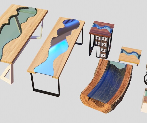 ArtStation - Tables Set | Resources