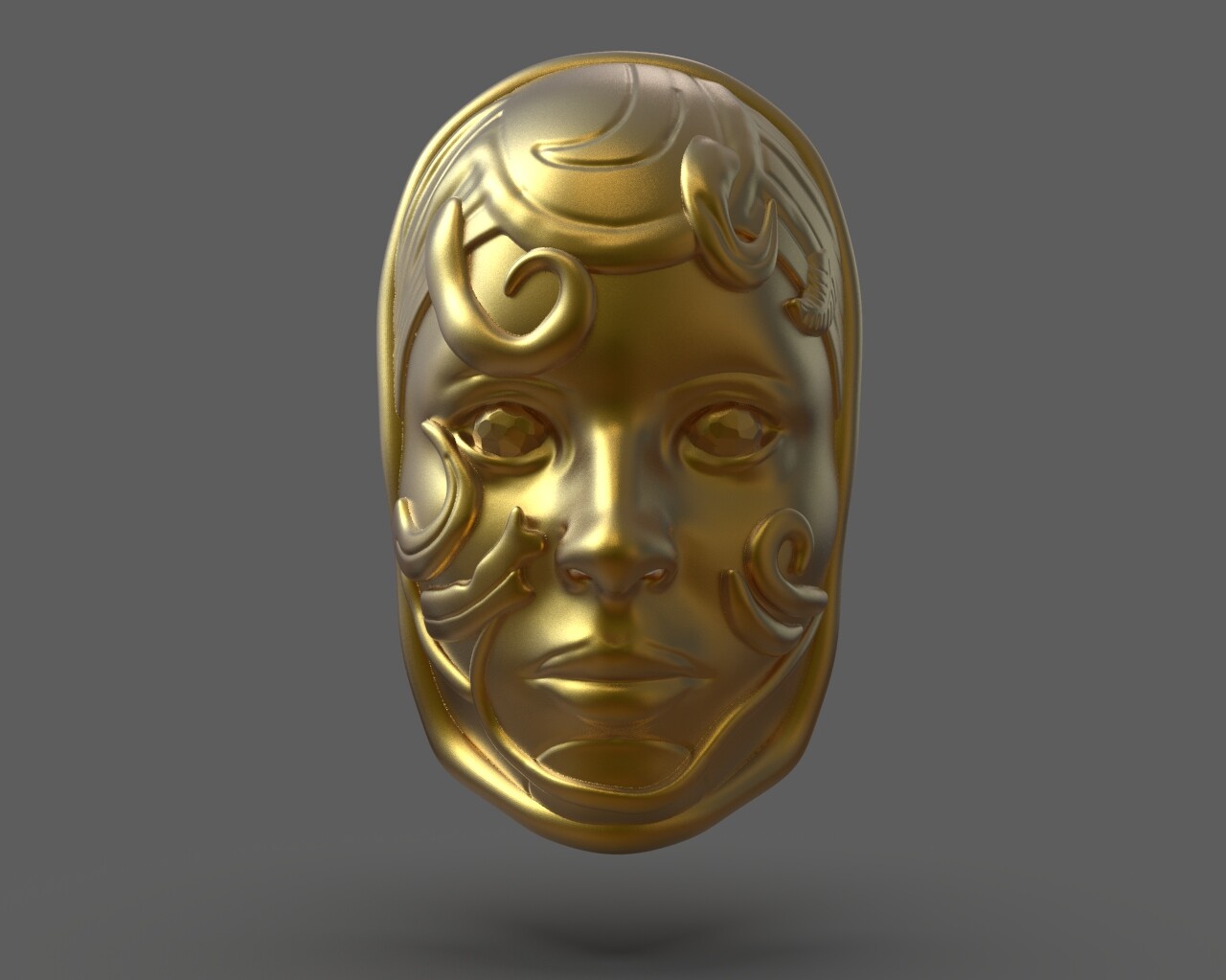 ArtStation - Lyssa's Mask from Guild Wars 2 | Resources