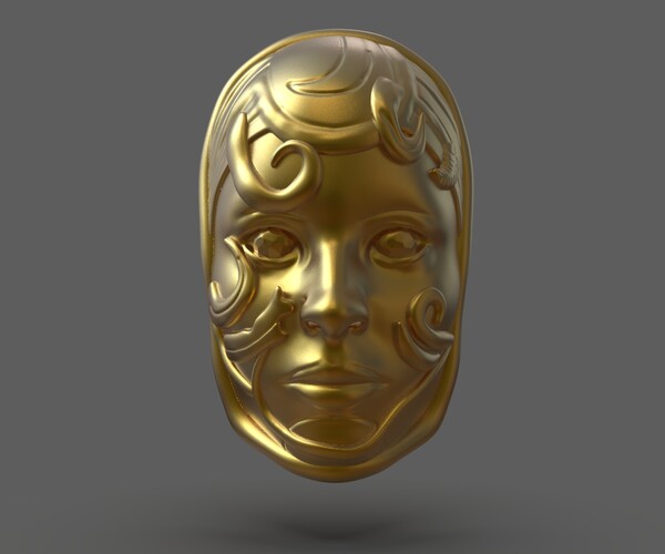 ArtStation - Lyssa's Mask from Guild Wars 2 | Resources