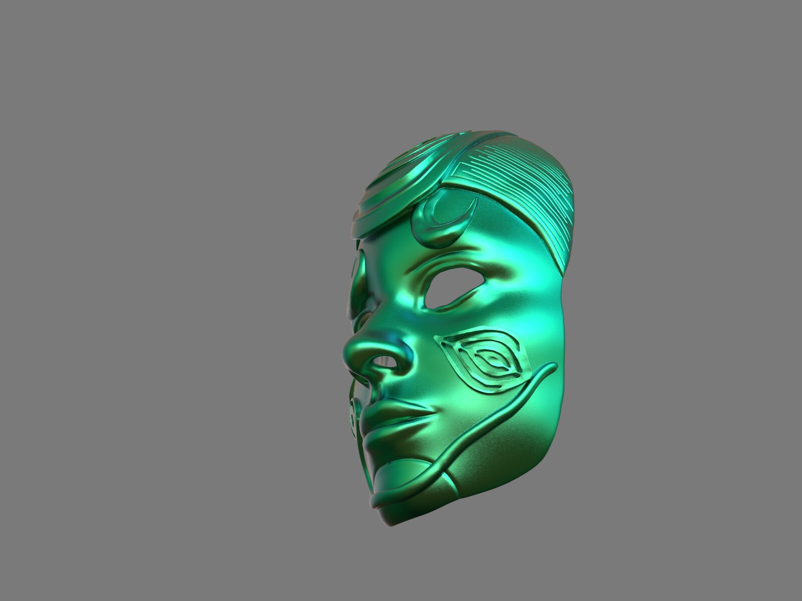 ArtStation - Natural Mask 3D Print | Resources