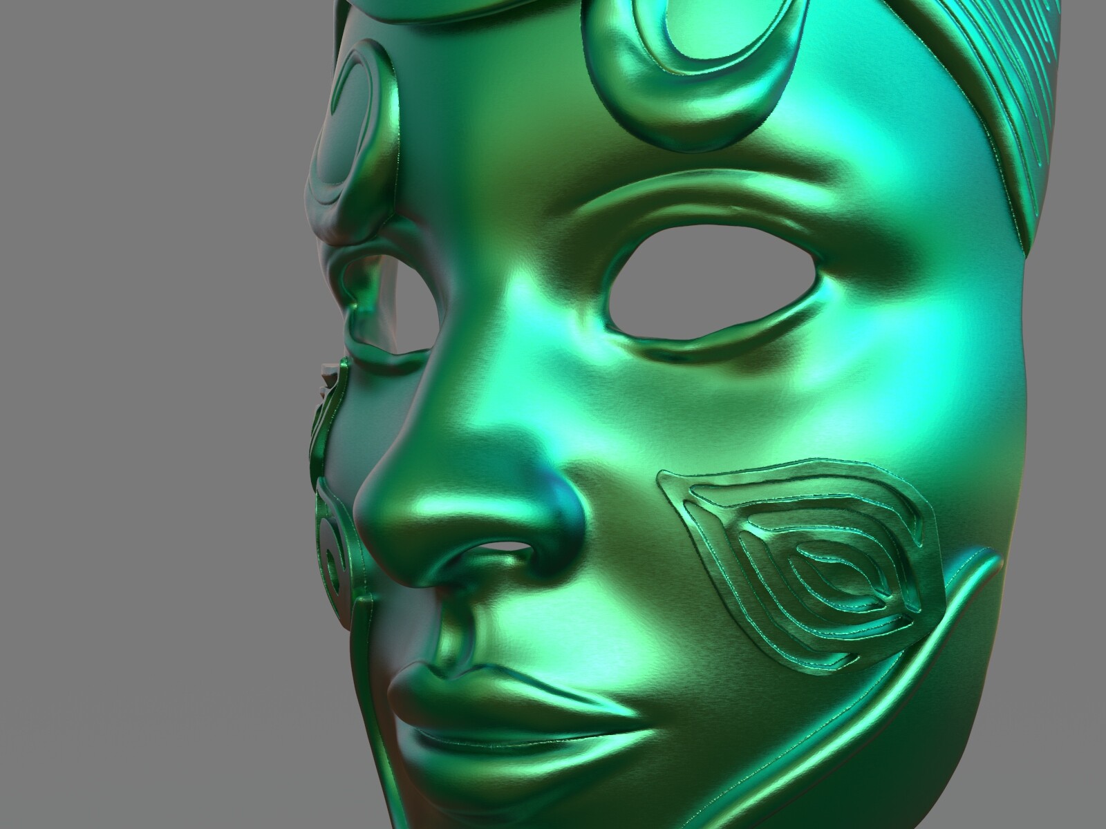 ArtStation - Natural Mask 3D Print | Resources