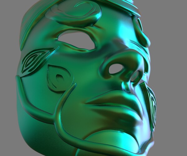 ArtStation - Natural Mask 3D Print | Resources