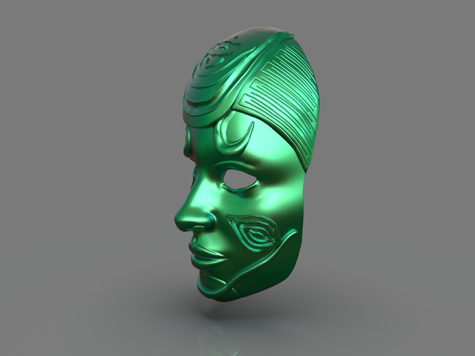 ArtStation - Natural Mask 3D Print | Resources