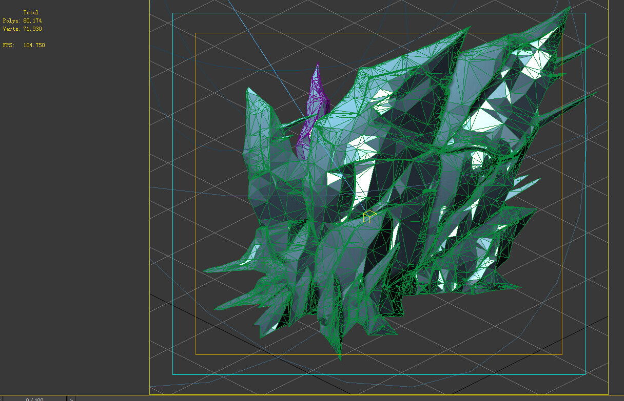 ArtStation - Game Model - snow - big blocks of ice 01 | Game Assets