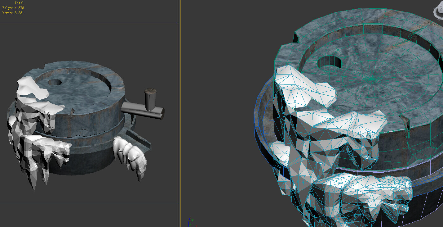 ArtStation - Game Model - snow - Graphite 01 | Game Assets