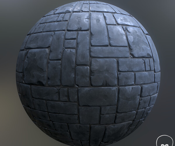 ArtStation - Stylized Tileable Stone Texture | Resources