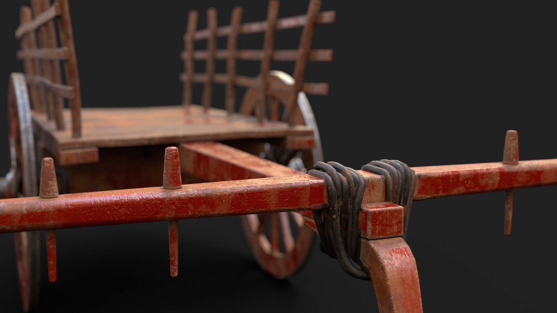 ArtStation - SouthIndian Bullock Cart | Resources