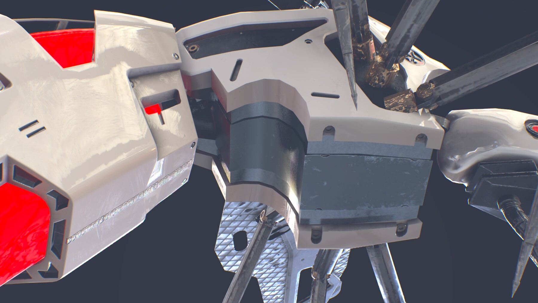 ArtStation - Cyber Mosquito Bug | Game Assets