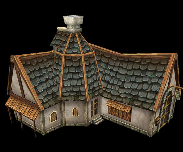 ArtStation - Game Model Arena - Farm 01 | Game Assets