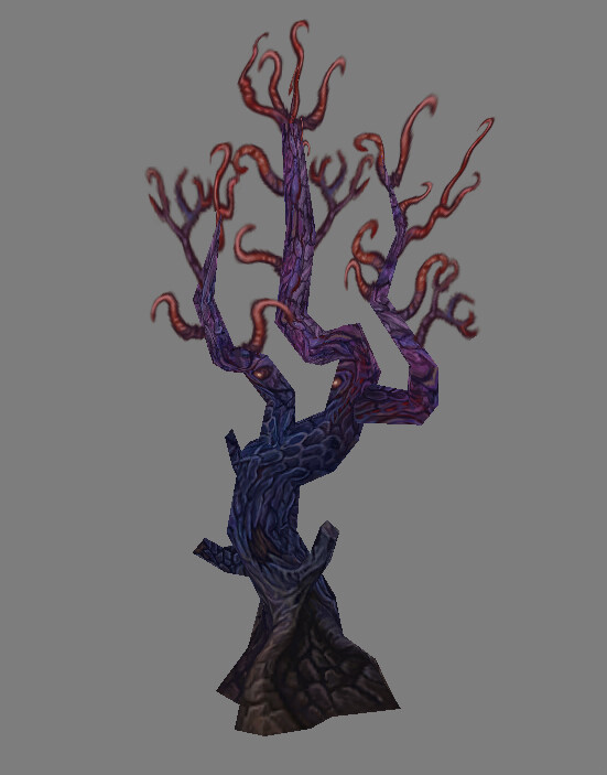 ArtStation - Game Model Arena - Tree 01 | Game Assets