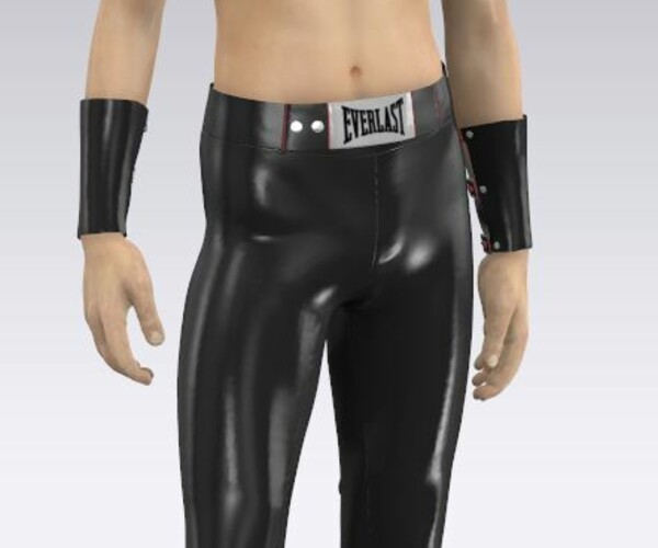 ArtStation - Gachi, Van Darkholm, harness/pants/choker/bracers. MD ...