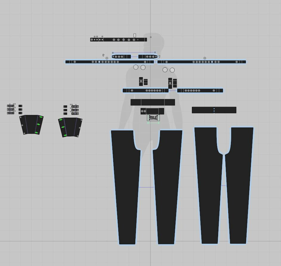 ArtStation - Gachi, Van Darkholm, harness/pants/choker/bracers. MD ...