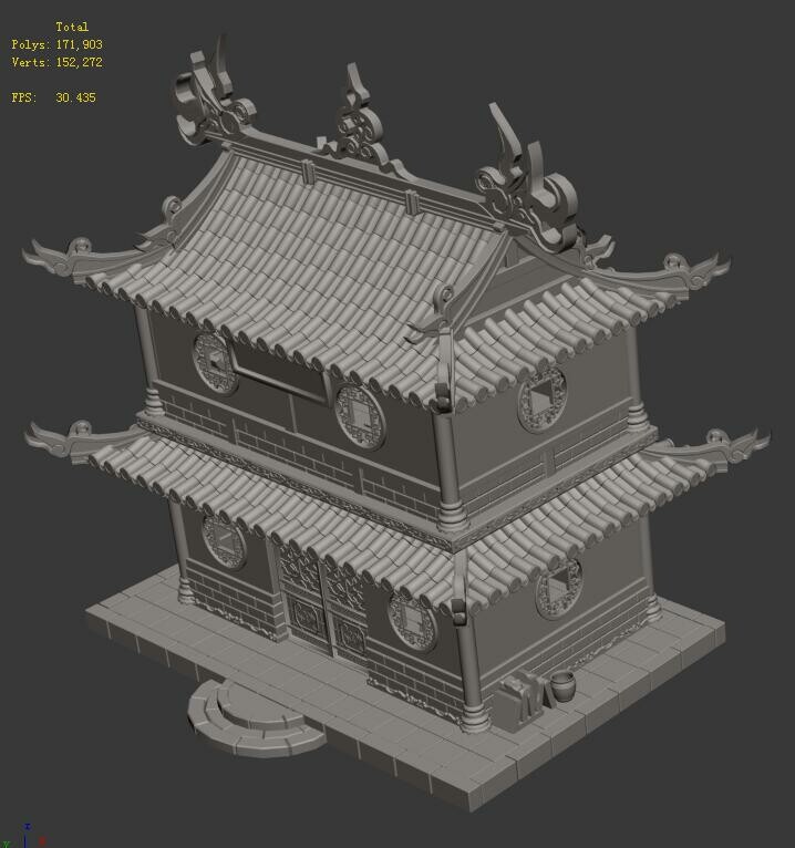 ArtStation - Gang - building institute | Game Assets