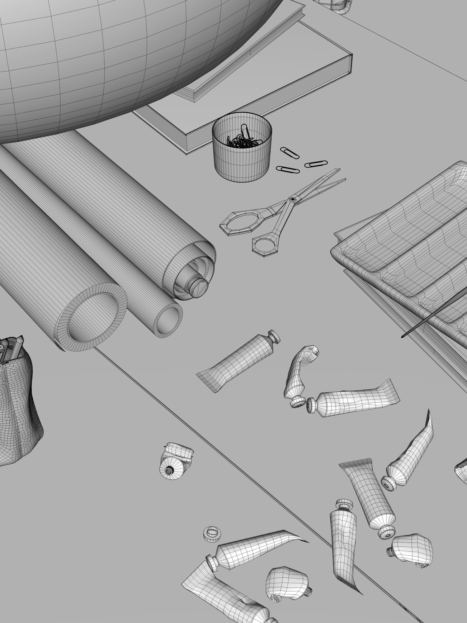 ArtStation - Watercolor room interior scene | Resources