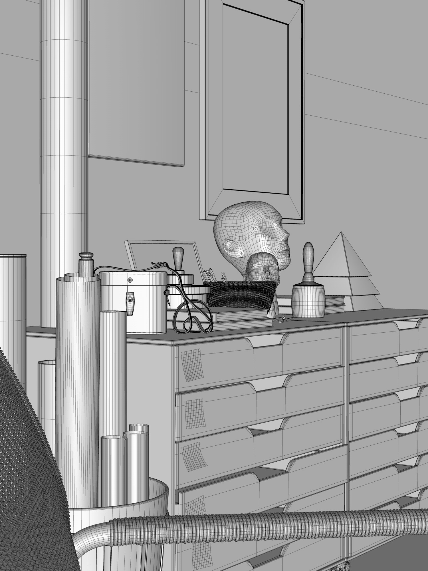 ArtStation - Watercolor room interior scene | Resources