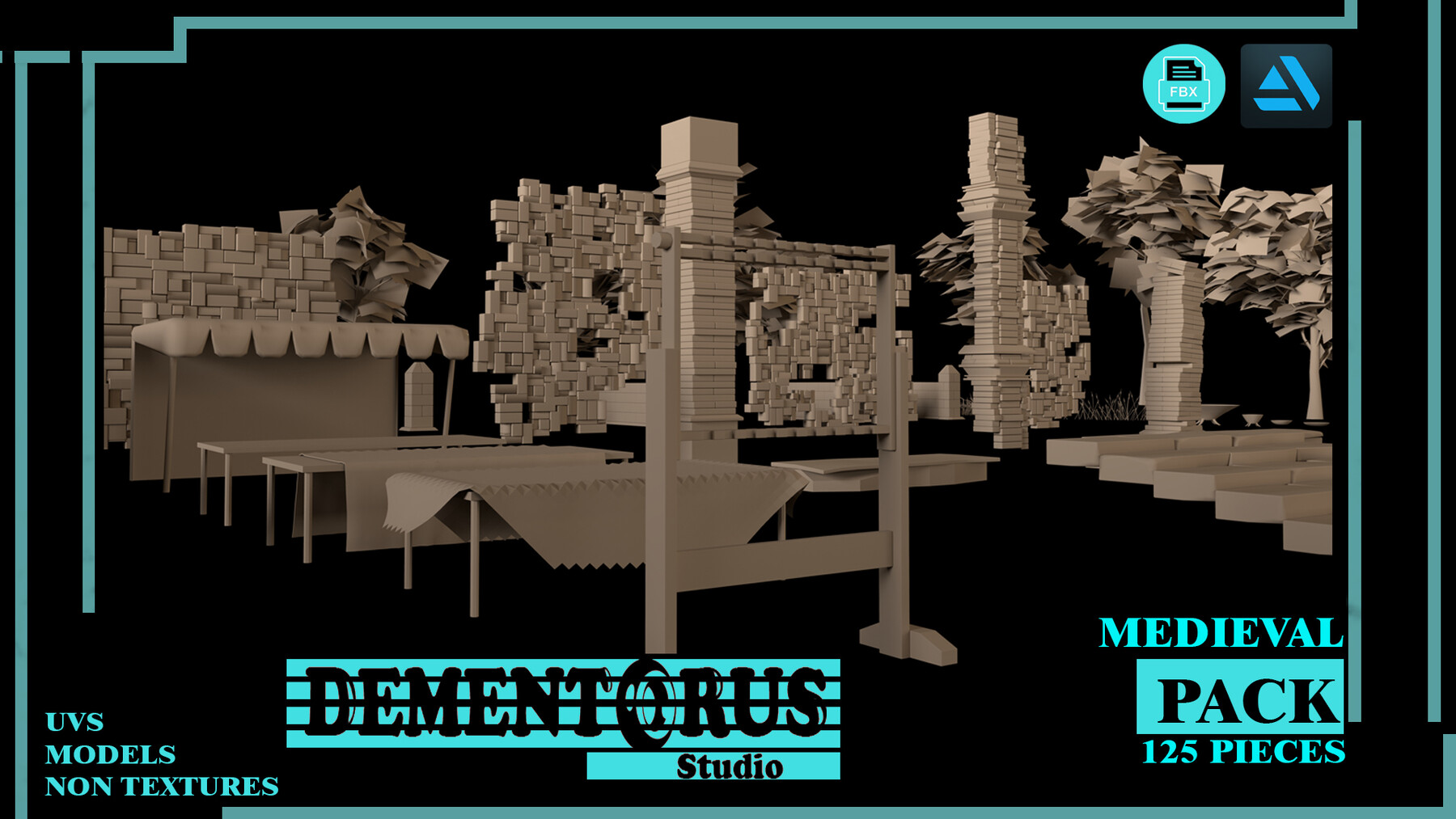 ArtStation - MEDIEVAL ASSET PACK | Game Assets