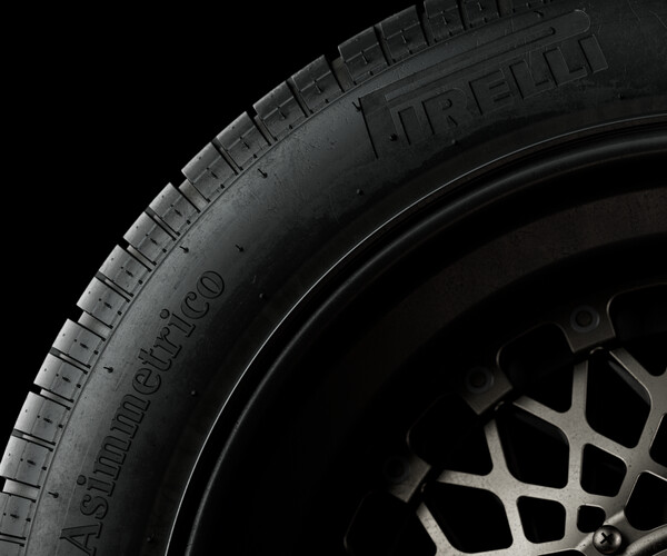 ArtStation - P ZERO™ (Asimmetrico) Pirelli | F40, Lamborghini (Real ...