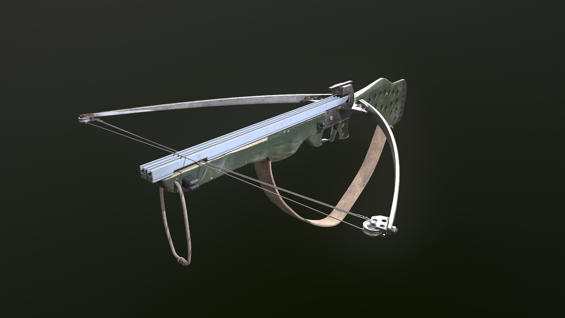 ArtStation - Custom CrossBow Rigged | Game Assets