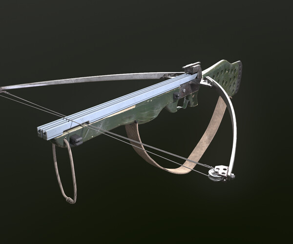 ArtStation - Custom CrossBow Rigged | Game Assets