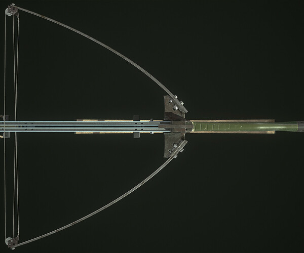ArtStation - Custom CrossBow Rigged | Game Assets