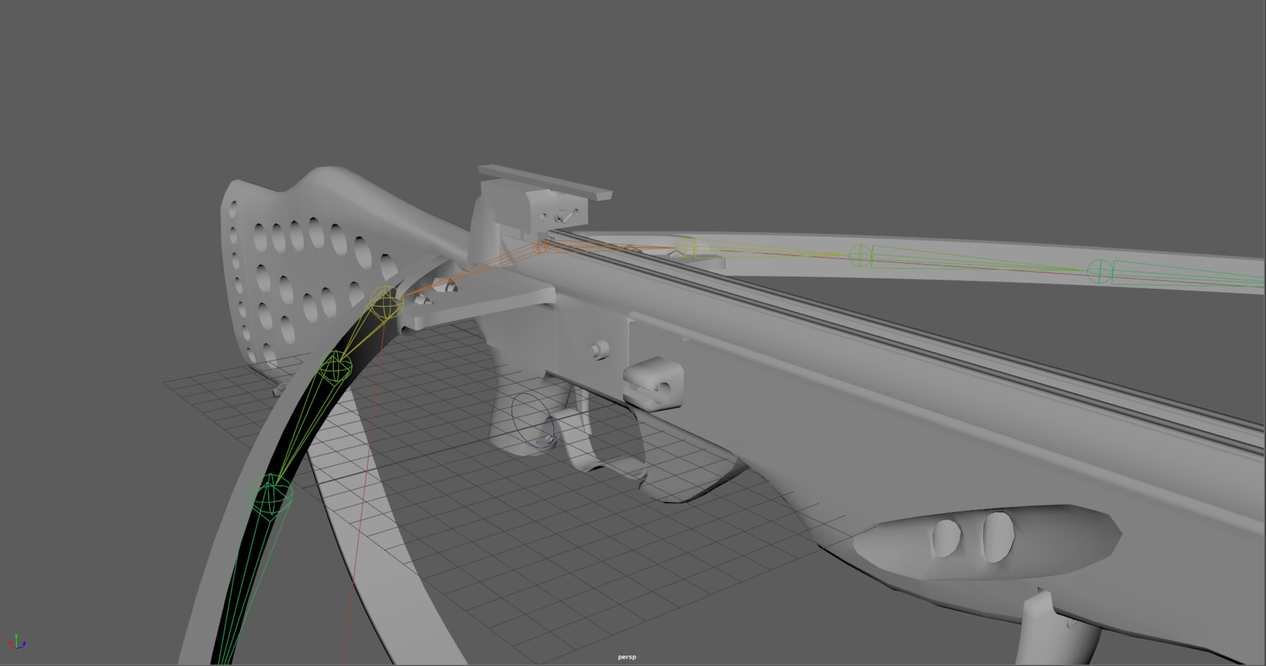 ArtStation - Custom CrossBow Rigged | Game Assets