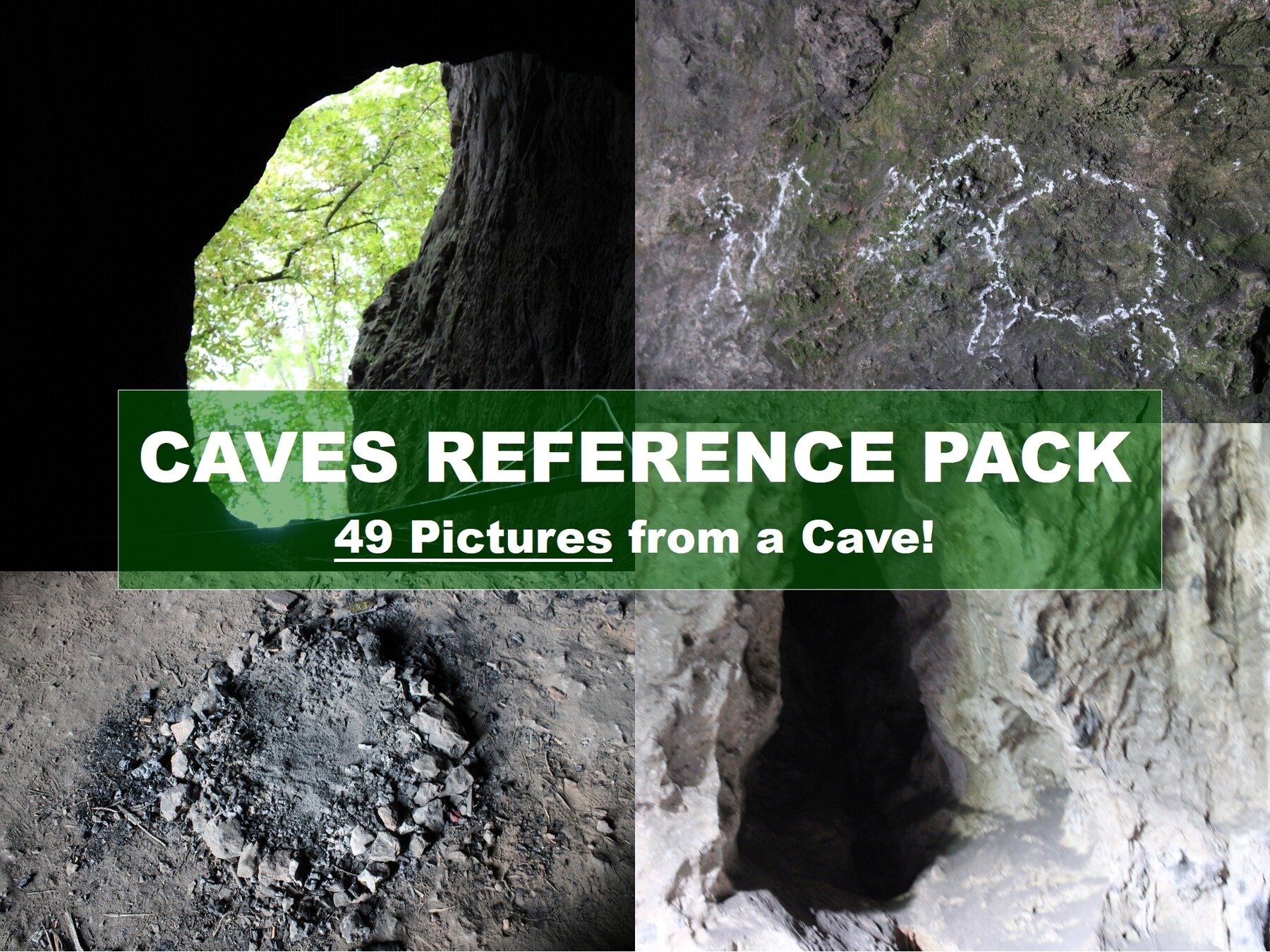ArtStation - Cave Reference Pack (49 Pictures for 4,99) | Resources