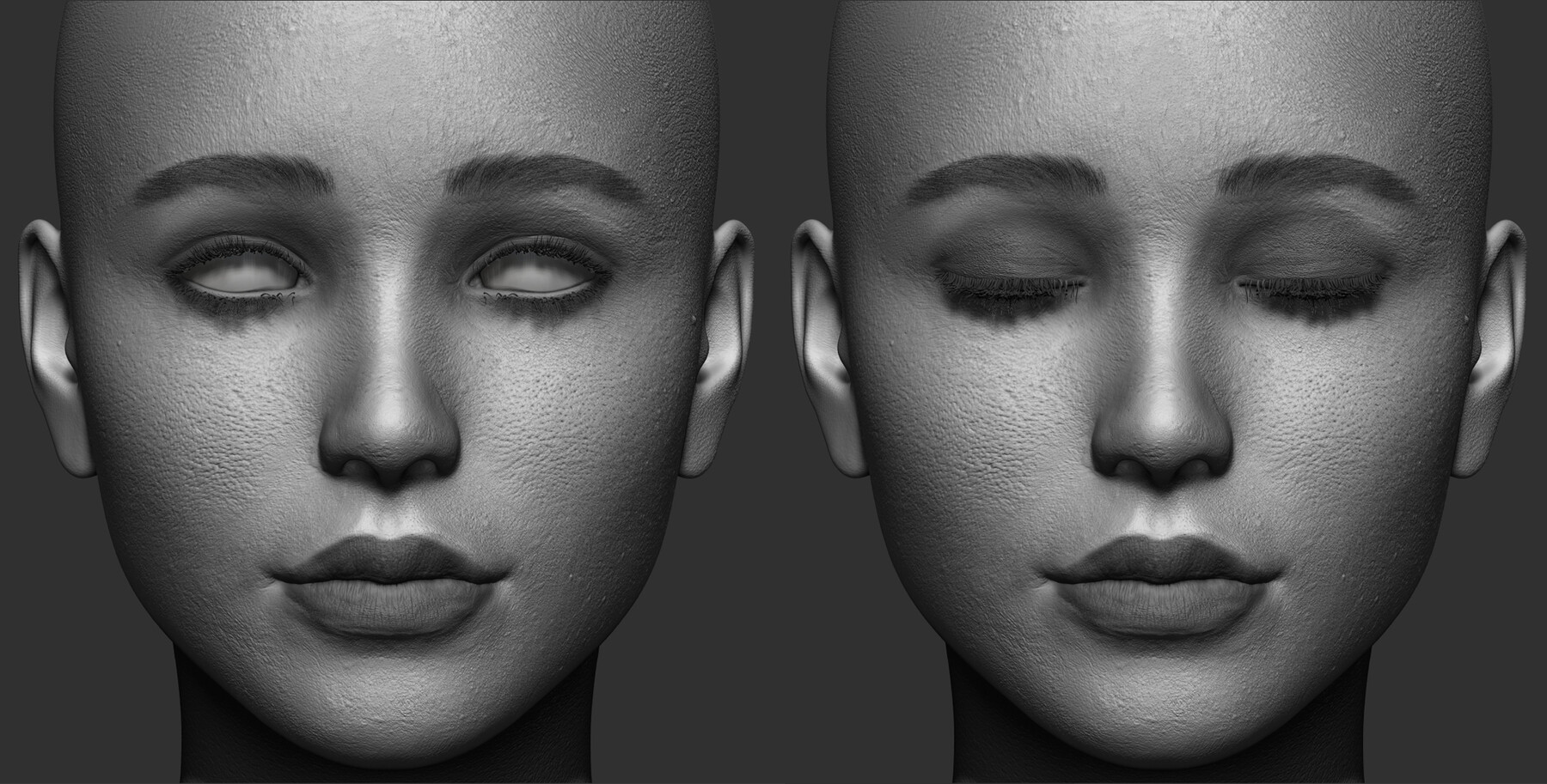 ArtStation - Realistic Female Rigged model | Game Assets