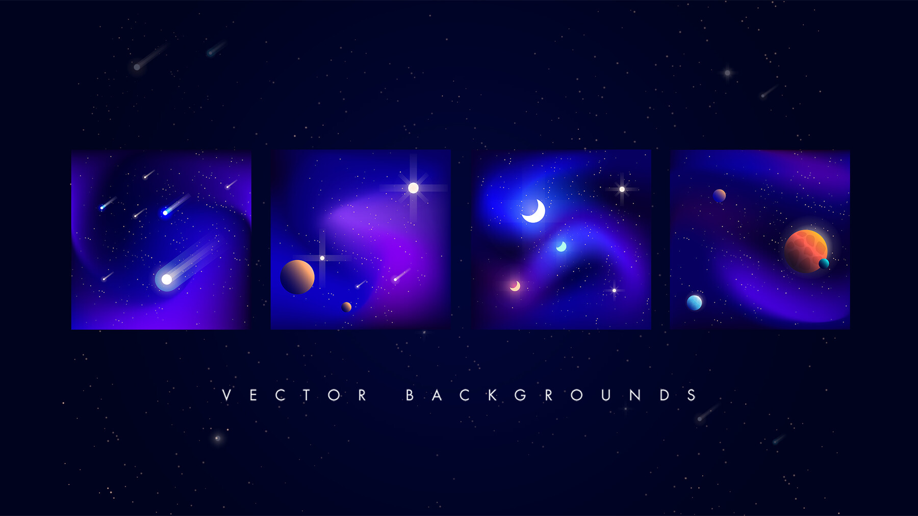 ArtStation - Night. Typography and vector elements | Game Assets