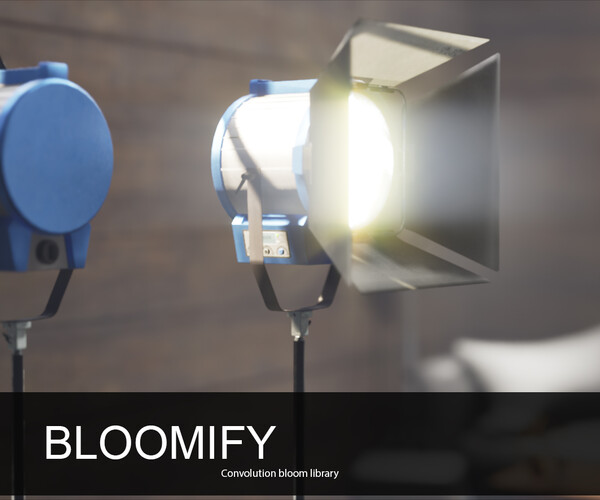 ArtStation - UE4 BLOOMIFY- Convolution Bloom pack Vol.1 | Game Assets