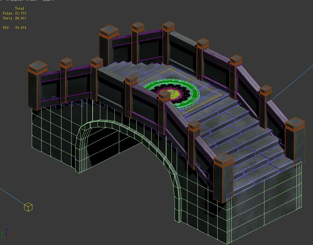 ArtStation - Stone arch bridge | Game Assets